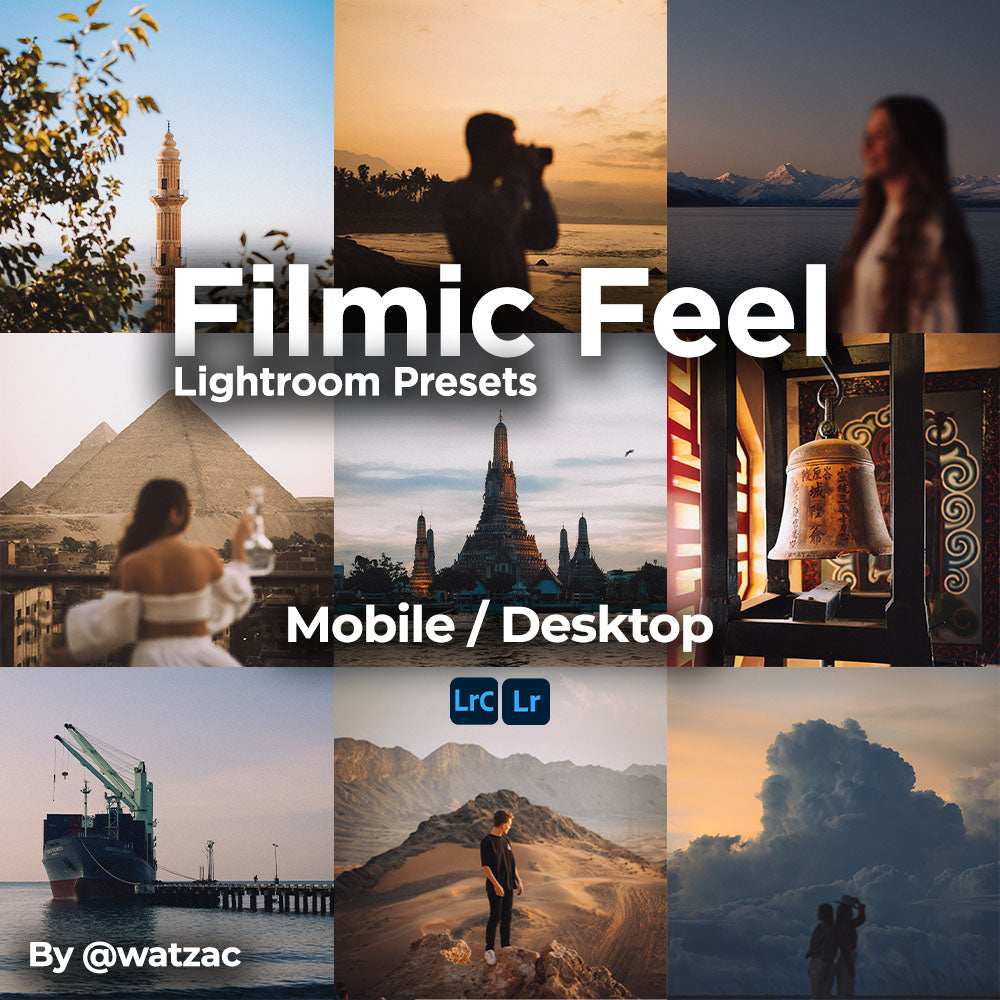 The Filmic Feel - Lightroom Preset Pack – Zac Watson