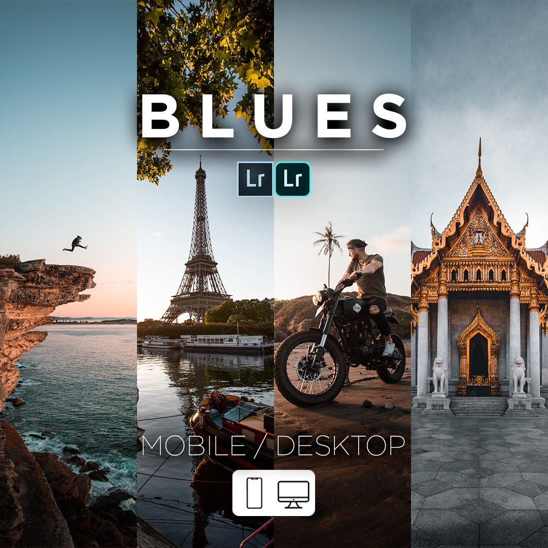 Lightroom Preset Pack - Blues – Zac Watson