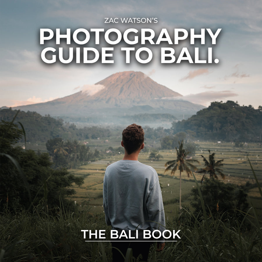 The Bali Book - A Photography Guide to Bali – Zac Watson